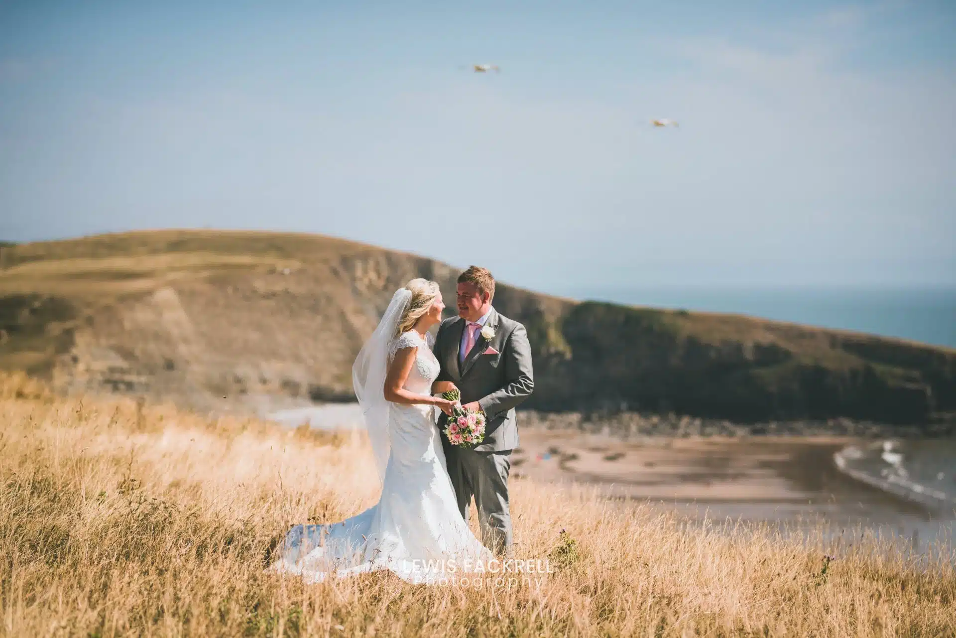 The barn, west farm Ogmore wedding photography | Leigh & Ben